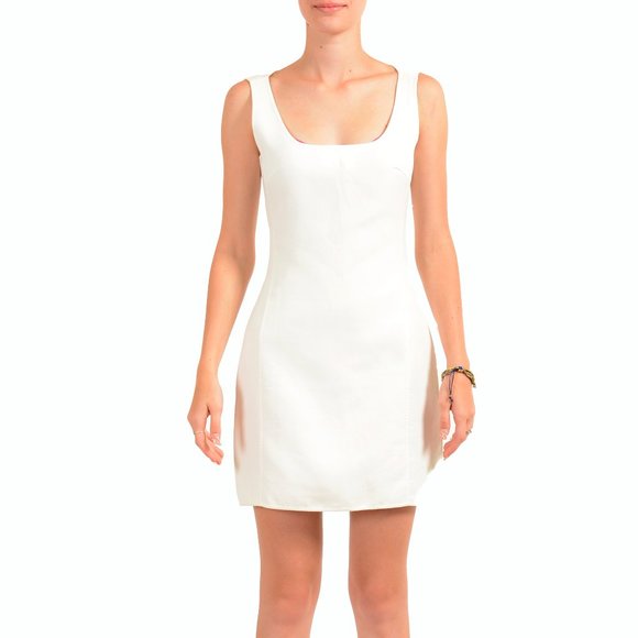 DSQUARED2 | Dresses | Dsquared2 Womens White Mini Pencil Dress Us S It ...